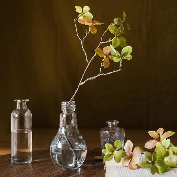 RusticReach Artificial Small Japanese Zen Leaf Stem 18" Tall - On Sale - Bed Bath & Beyond ...